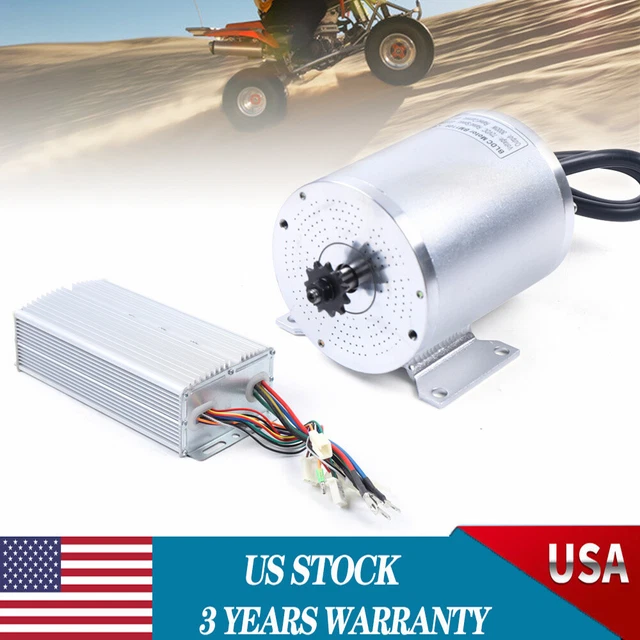 72V 3000W ELECTRIC Brushless DC Motor Kit BLDC Motor Controller For e ...