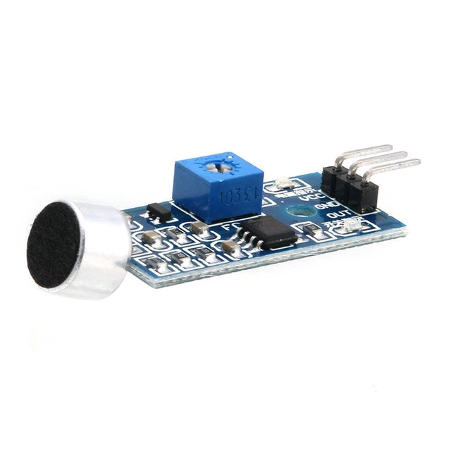 MICROPHONE SENSOR HIGH Sensitivity Sound Detection Module Arduino US $2 ...