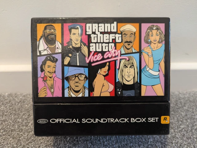 GRAND THEFT AUTO: Vice City Official Soundtrack Boxset 7 Disc Set £21. ...