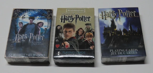 PLAYING CARDS HARRY Potter Themes, Illustrated Poker, New Sealed $12.50 ...