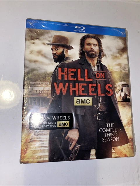 HELL ON WHEELS: Complete Third Season Blu-ray Region A ,Anson Mount EUR ...