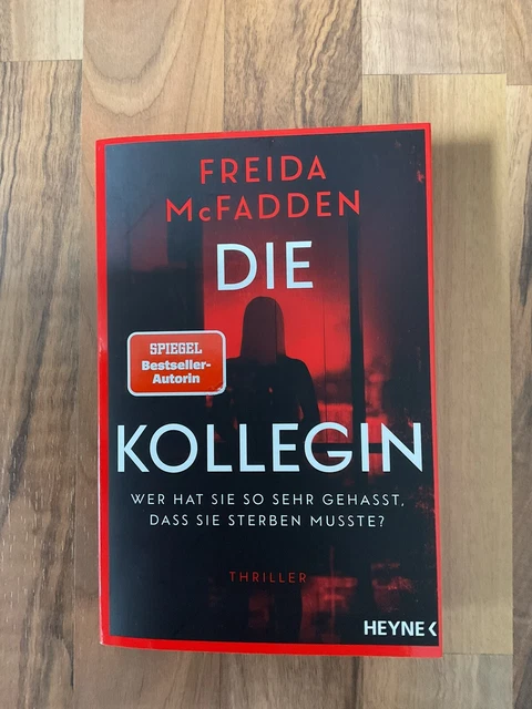DIE KOLLEGIN FREIDA McFadden Thriller 2025 EUR 9,38 - PicClick DE