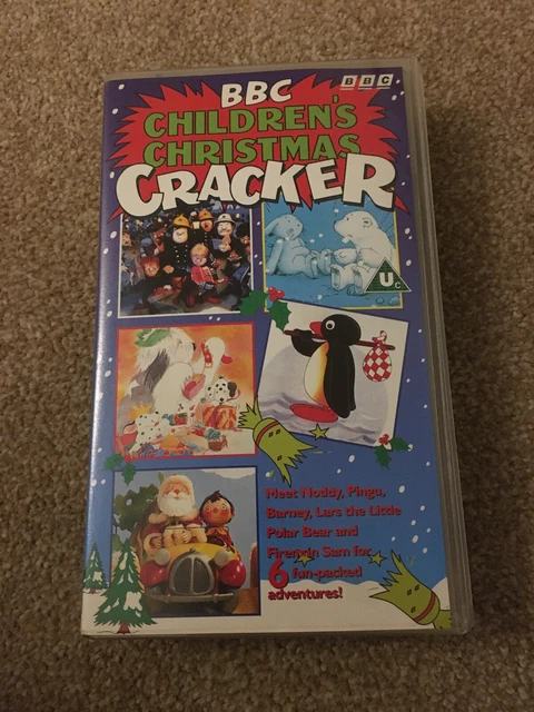 RETRO 90S BBC Christmas Cracker Vhs Pingu Fireman Sam Noddy £13.20 ...