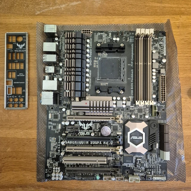 ASUS SABERTOOTH 990FX R2.0 Motherboard Socket AM3+ AMD £52.72 - PicClick UK