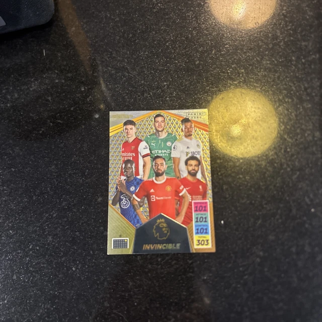 PANINI ADRENALYN XL 2021-22 Premier League Invincible Golden Baller ...
