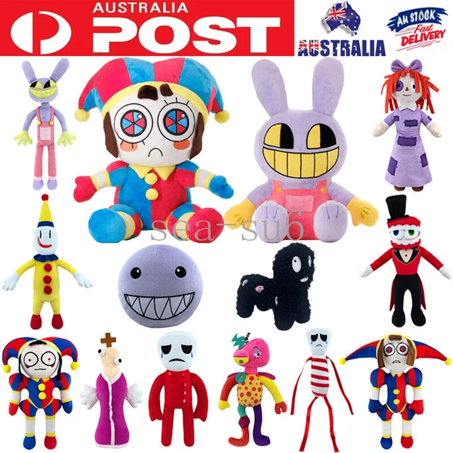 THE AMAZING DIGITAL Circus Jax Plush Toy Rabbit Stuffed Doll Kids ...