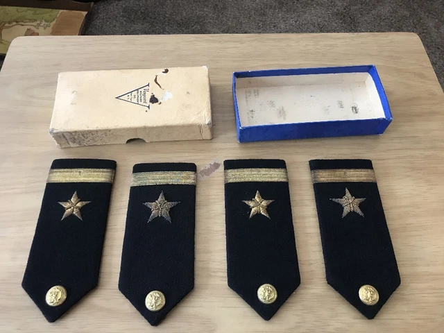 VINTAGE VANGUARD UNITED States Navy Line Officer Boards (2 Sets) Armed ...