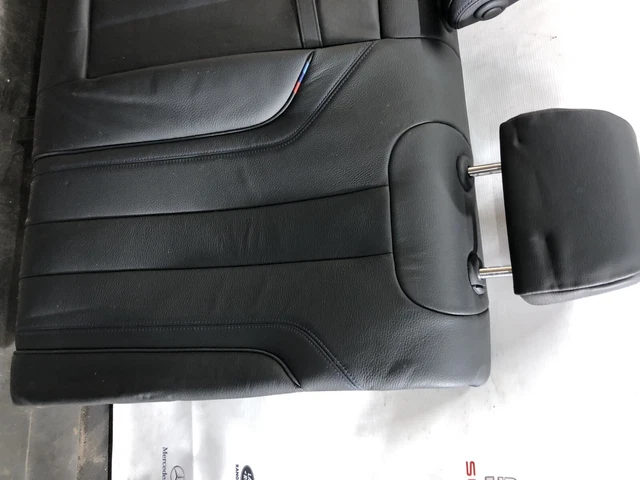 BMW 5 SERIES G30 520 M Sport Black Leather Rear Seat Back Armrest ...