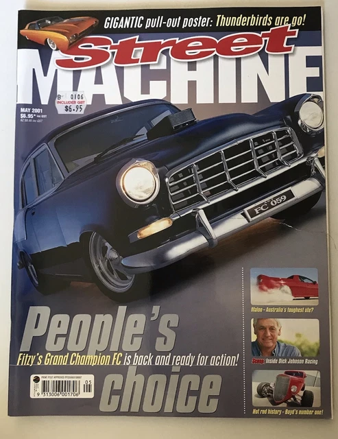 STREET MACHINE MAY 2001 Car Magazine Poster Inside FC Holden $31.50 ...