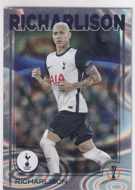 TOPPS CL CLUB Competición 2025 No. 18 Richarlison Raindrop Paralelo EUR ...