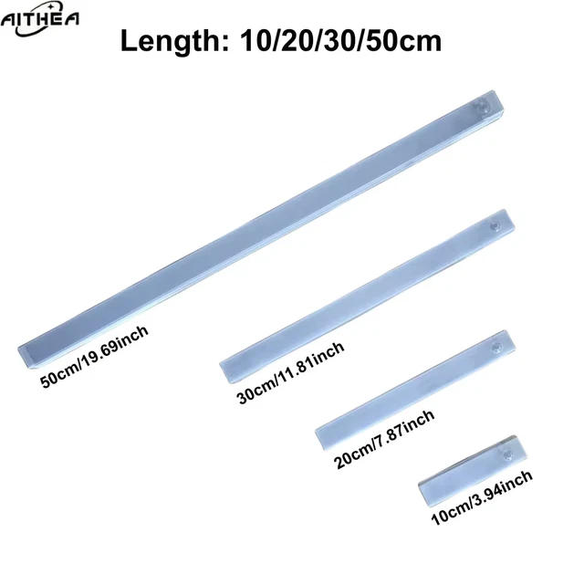 LED PIR MOTION Sensor Strip Light USB Rechargeable Magnetic Cabinet ...