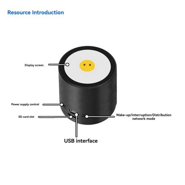 3X(ESP32 S3 1.28 Inch LCD Screen Speaker XiaoZhi AI N16R8 Speaker3477 £ ...