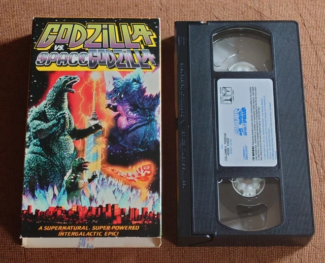 GODZILLA VS. SPACEGODZILLA | VHS | NTSC | Rental £29.99 - PicClick UK
