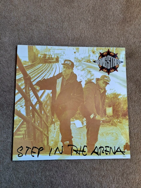 GANG STARR - Step In The Arena. Original 1991 Vinyl. Excellent ...