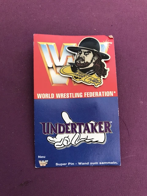 WWF PIN, UNDERTAKER, Wrestling, Wrestlemania, The Undertaker, Patch ...