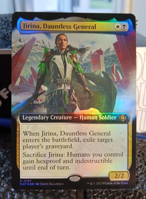 MTG JIRINA, DAUNTLESS General Foil Borderless MOM: The Aftermath 0167 Rare EUR 1,97 - PicClick FR