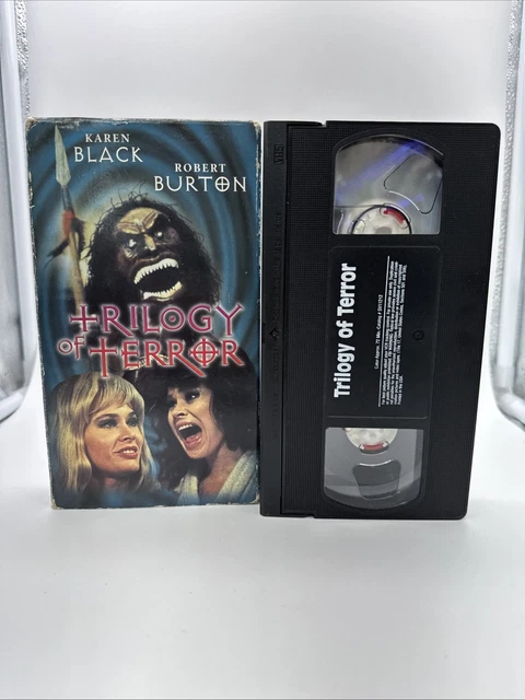 TRILOGY OF TERROR VHS Tape 1975 Anchor Bay Horror Thriller Karen Black ...