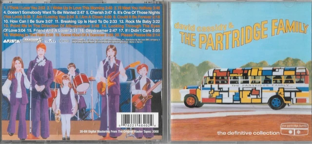 DAVID CASSIDY & The Partridge Family Definitive Collection CD Album ...