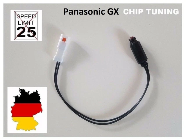 PANASONIC E BIKE Chip tuning GX GX0 Ultimate ebike speed crack limit ...
