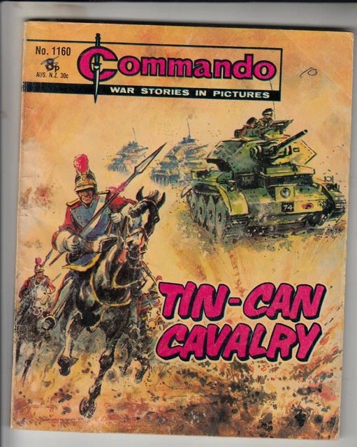 COMMANDO COMIC TIN-CAN CAVALRY Issue No 1160 EUR 6,17 - PicClick IT