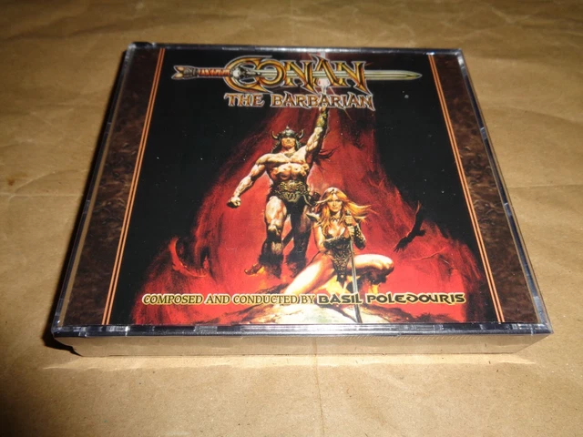 CONAN THE BARBARIAN SOUNDTRACK BASIL POLEDOURIS 3cd NEW SEALED £94.31 ...