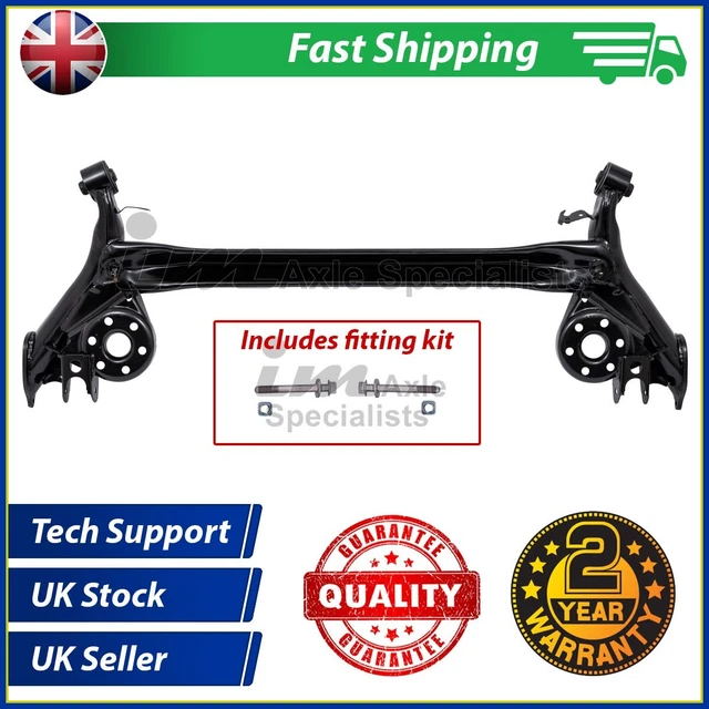 NEW REAR AXLE Subframe Beam for Toyota Auris Corolla Prius +FITTING KIT ...