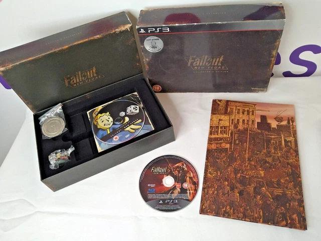 PS3 FALLOUT: NEW Vegas game UK Collectors Edition Gaming Box Set (1277 ...