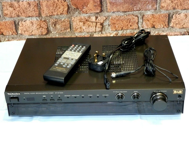 TECHNICS ST-GT1000 HI FI Separates Use DAB, AM & FM Radio Tuner ...