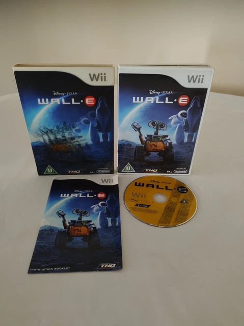 DISNEY PIXAR WALL-E Nintendo Wii Game (Slip cover) + Manual "Free UK ...