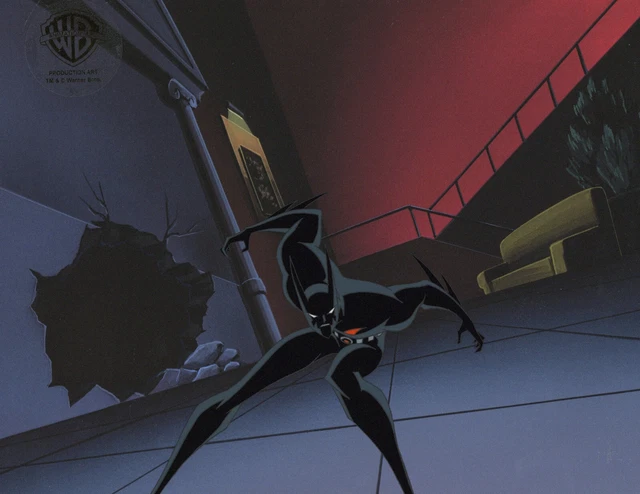 BATMAN BEYOND ANIMATED Series- Original Production Cel-Batman-Meltdown ...