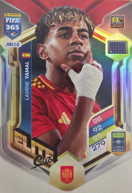 PANINI 365 2026 JWL18 Elite Cut Lamine Yamal Spain £7.43 - PicClick UK