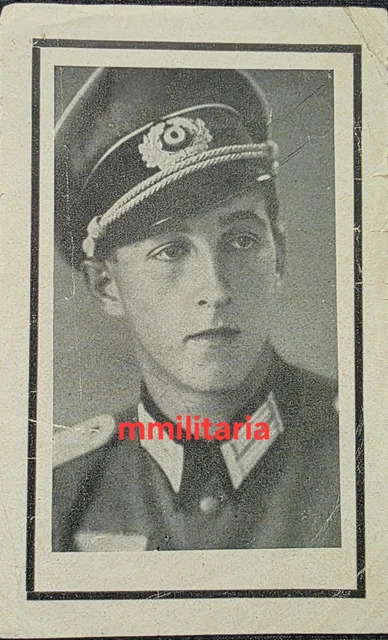 STERBEBILD WWII LEUTNANT Raab Grenadier Regt. Sadowy Russland EUR 7,50 ...