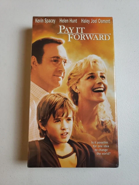 PAY IT FORWARD VHS 2001 Haley Joel Osment Brand New Fast Free Shipping ...