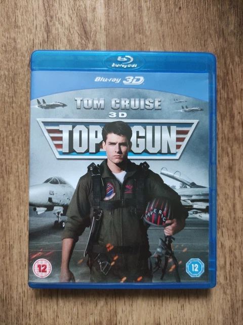 TOP GUN 3D Blu-ray Tom Cruise Val Kilmer Kelly McGillis Meg Ryan Tim ...