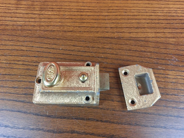 ILCO SPRING LOADED Latch And Knob Vintage Works £22.28 - PicClick UK