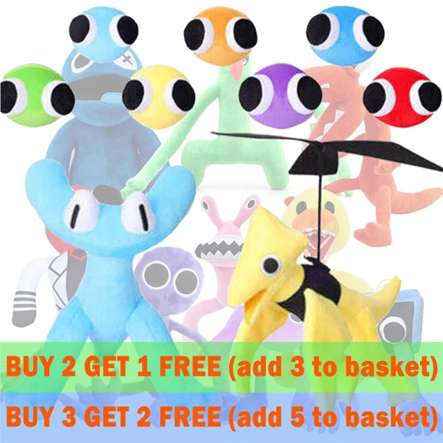 RAINBOW FRIENDS CHAPTER 2 Cyan Plush Toy Stuffed Doll Kids Gift £8.96 ...