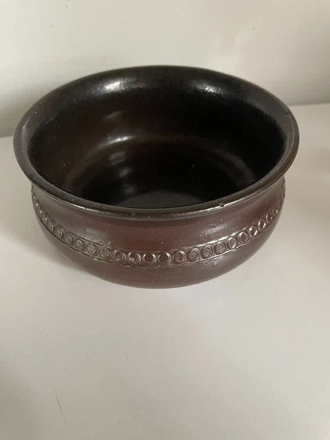 VINTAGE BENDIGO POTTERY Epsom Ware Dish C. 1973 DC- David Crothers $28. ...