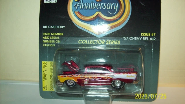 DIECAST RACING CHAMPIONS Hot Rod Magazine Anniversary Model 57 Chevy Bel Air EUR 11,56 - PicClick FR