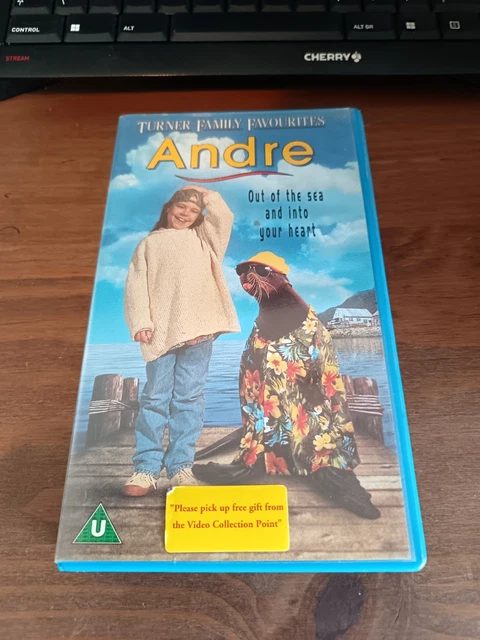 ANDRE VHS TAPE 1994 Turner Family Favourites PAL U Rated Tested Animal ...
