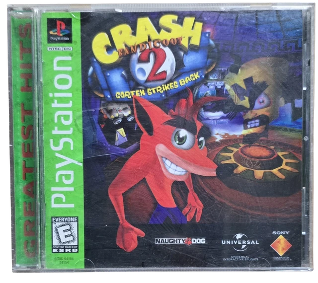 CRASH BANDICOOT 2: Cortex Strikes Back (Playstation 1 PS1) Complet CIB ...