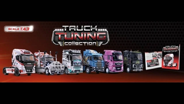 TRUCK TUNING COLLECTION Numero 26 Volvo Vnl 780- 1998 1:43 Con Rivista ...
