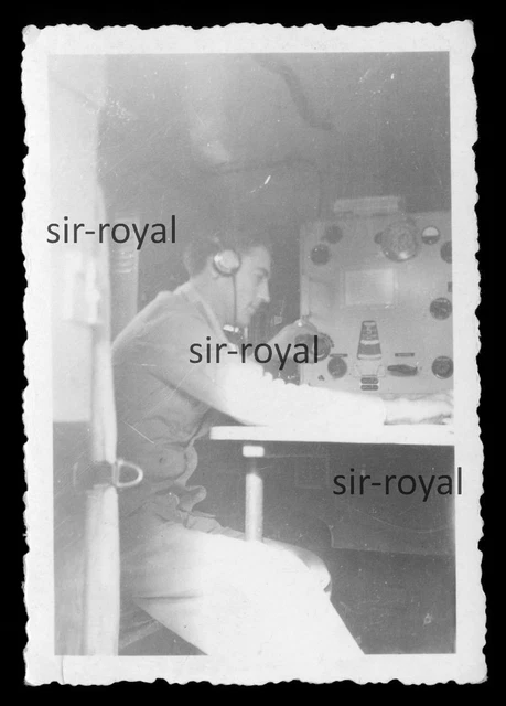 AFRIKA 1942 - DAK Wehrmacht Funker am Funkgerät - Afrikakorps - WK2 ...