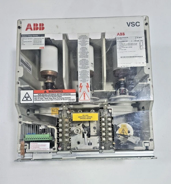 ABB VACUUM CONTACTOR VSC7 SCO IEC 60470 400A 3POLE 220-250V 50/60Hz ...