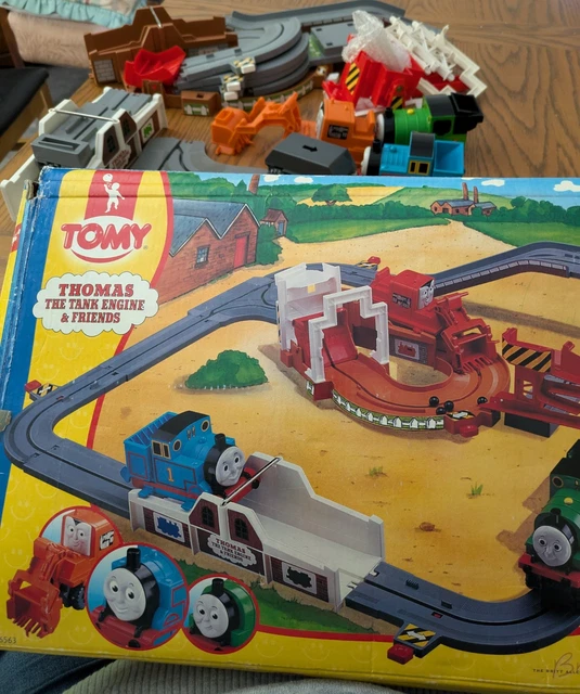 Thomas And Friends Big Loader Track Sodor Island Delivery Set Train Tank Engine £36 60 Picclick Uk