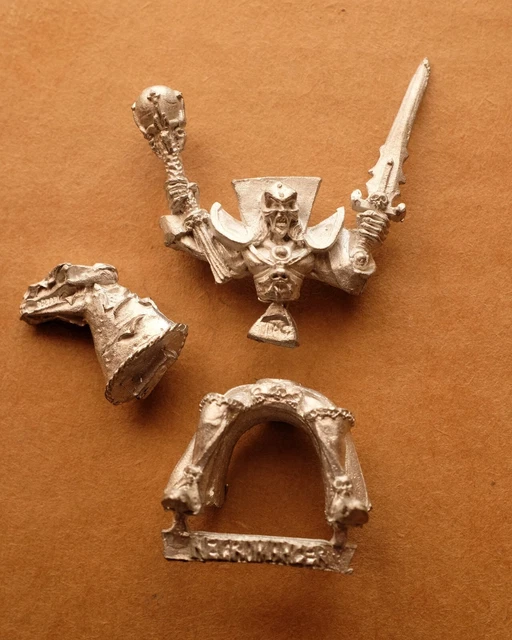 UNDEAD MOUNTED NECROMANCER 1994 Citadel Warhammer Vampire Counts Metal ...