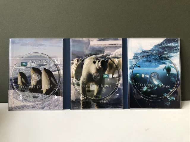 DAVID ATTENBOROUGH FROZEN Planet Africa The Hunt Planet Earth Blue ...