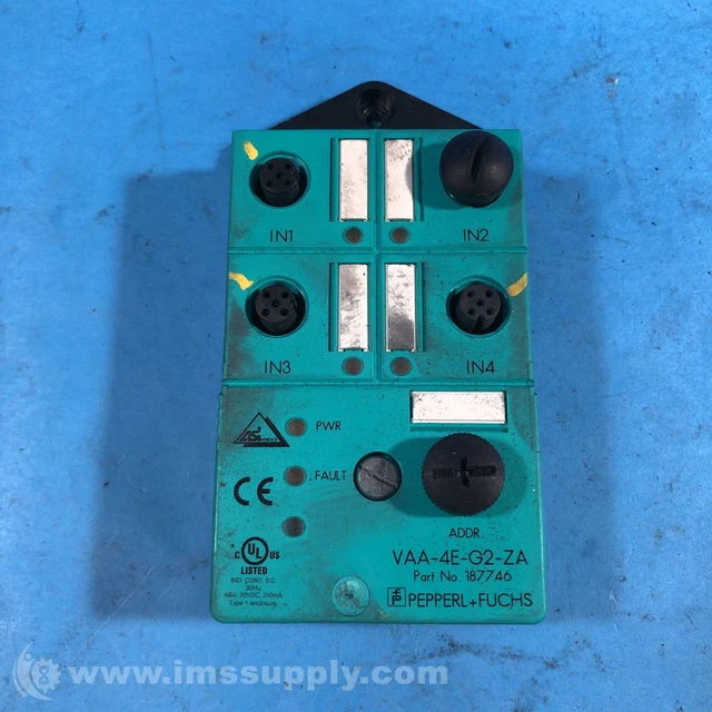 PEPPERL & FUCHS 187746 VAA-4E-G2-ZA Interface Module USIP $111.08 ...