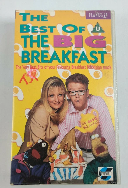 THE BEST OF the Big Breakfast VHS VIDEO Tape Channel 4 British Morning ...