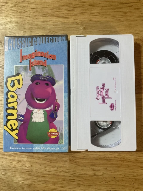 BARNEY’S IMAGINATION ISLAND Classic Collection VHS 1994 Barney Home ...