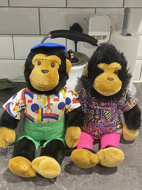 KEVIN AND SAMANTHA Tipps Brooke Bond PG Tips Chimp Monkeys Vintage ...